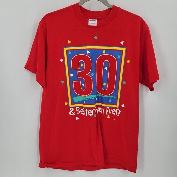 Hanes | Shirts | Vtg 3 Better Than Ever Trisar Inc 991 Novelty Birthday ...